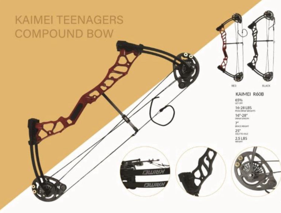 KAIMEI COMPOUND BOW R60B — ArcheryKart