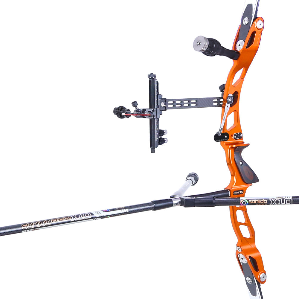 Miracle 10 ILF Target Recurve Bow Kit Orange — ArcheryKart