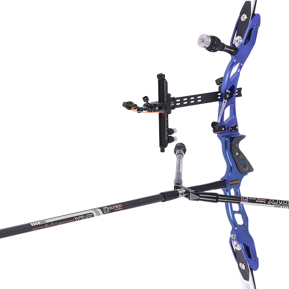Miracle 10 ILF Target Recurve Bow Kit Cobalt Blue — ArcheryKart